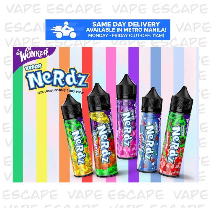 VAPOR NERDZ - 3MG / 60ML | Lazada PH