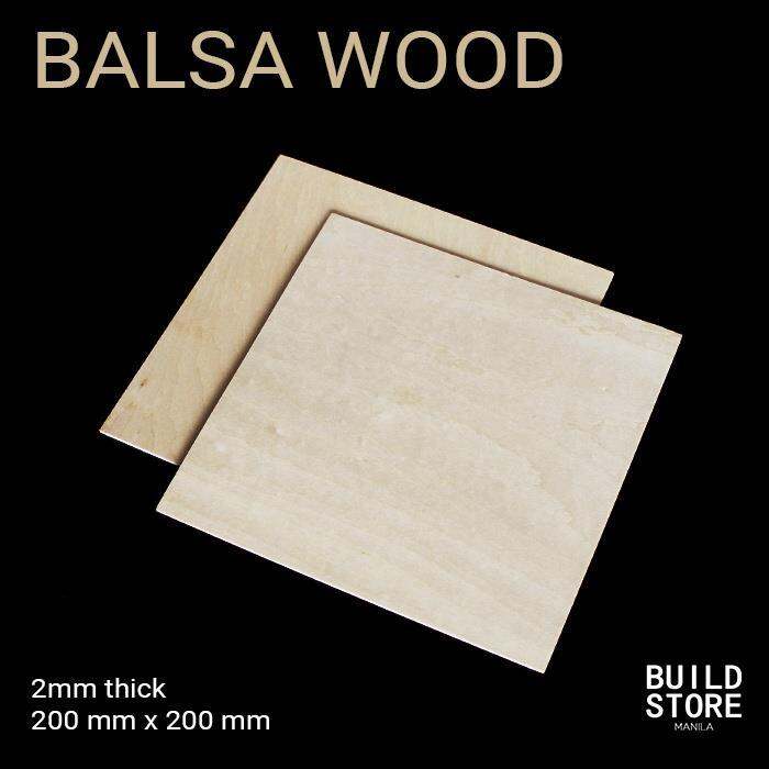 Balsa Wood 2mm x 200mm For Ship Model DIY Sheets Plate | Lazada PH