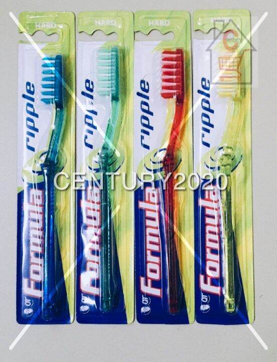 FORMULA Ripple Toothbrush Multi-Care Anti-Bacterial Toothbrush | Lazada