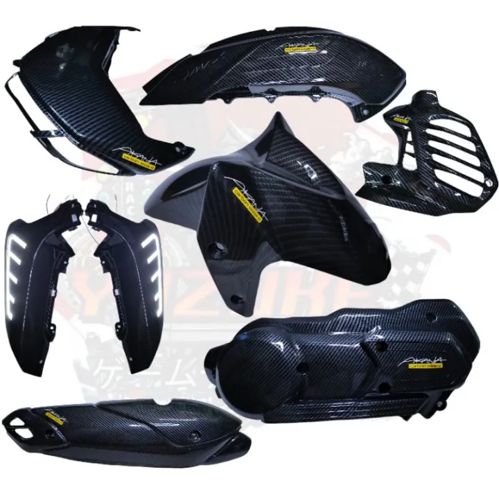 【NEW】 Nmax v2 2020 2021 carbon crank case,front fender,rad cover,leg ...