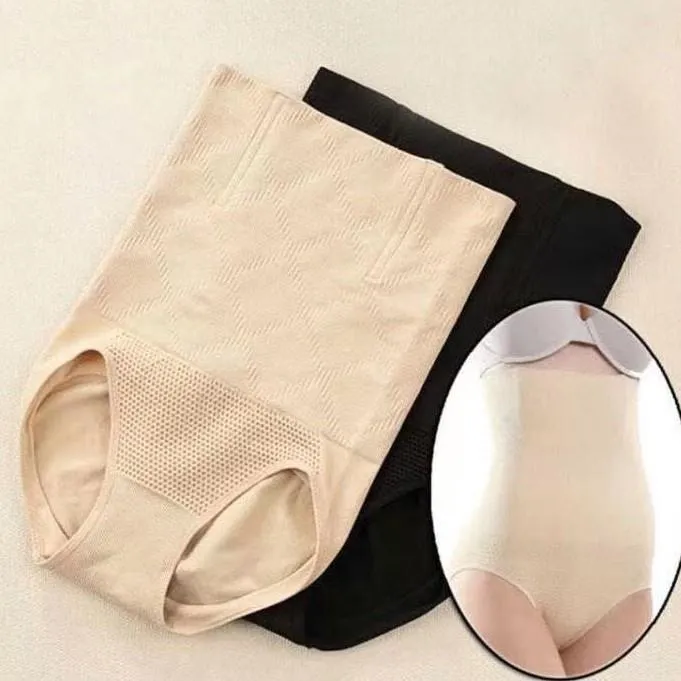 High Waist Girdle Moulding Breathable Slimming Panty Girdle Body Shaper ...