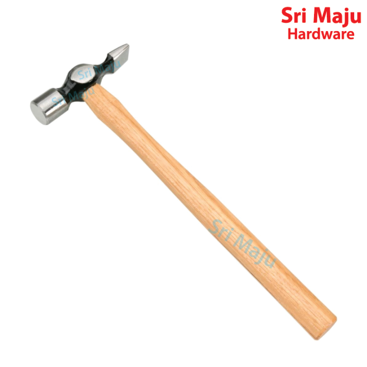 MAJU CPH-W16 16mm Cross Pein Hammer Wood Handle Wiring Hammer Pro Craft ...