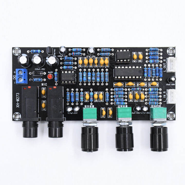 1PCS XH-M273 Karaoke Reverberation Board Microphone Pre-amplifier Board ...