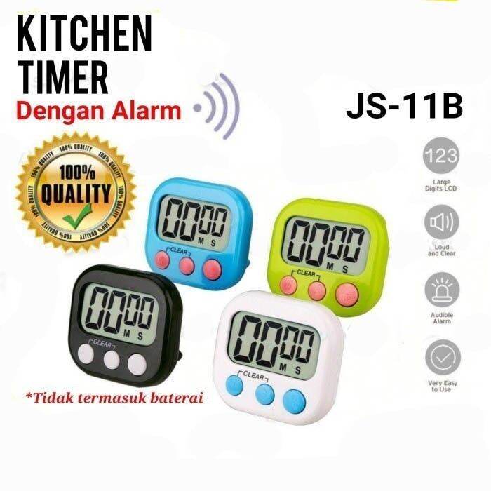 Timer Masak Digital Alarm Dapur Masak Clock Stopwatch Kitchen | Lazada ...