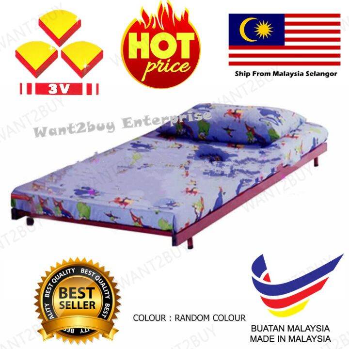 🇲🇾 🔥 3V SB900A Single Metal Pull Out Bed Frame - Katil Bujang / Katil ...