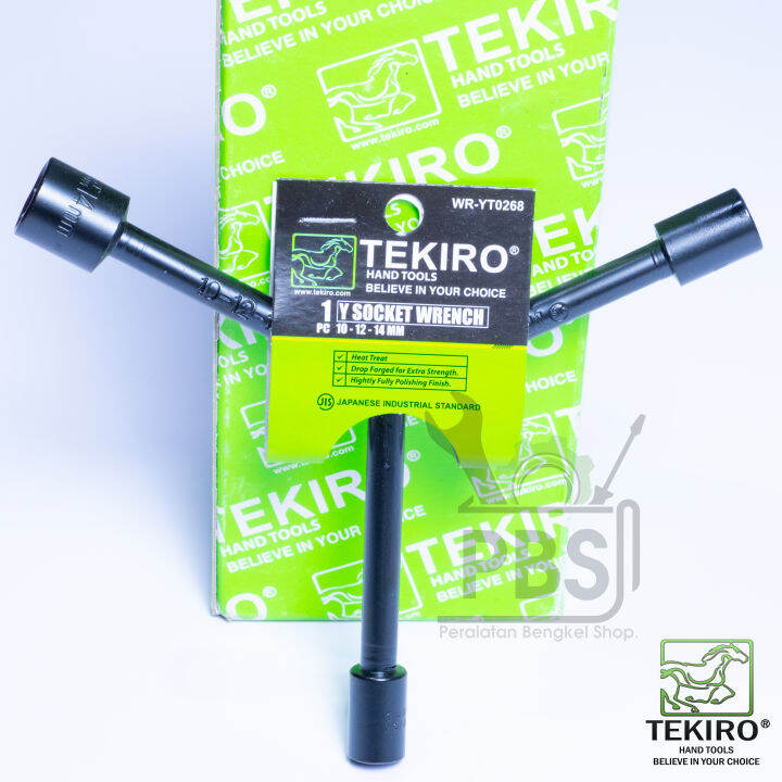 Kunci Y TEKIRO original 100% . kunci Y ukuran 10 - 12 - 14 . Kunci 3 ...