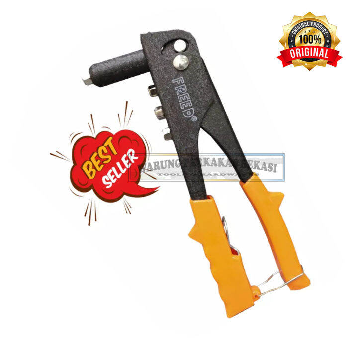 Freed 9" Tang Stang Alat Paku Rivet Hand Riveter 9 Inchi Bahan Tebal ...