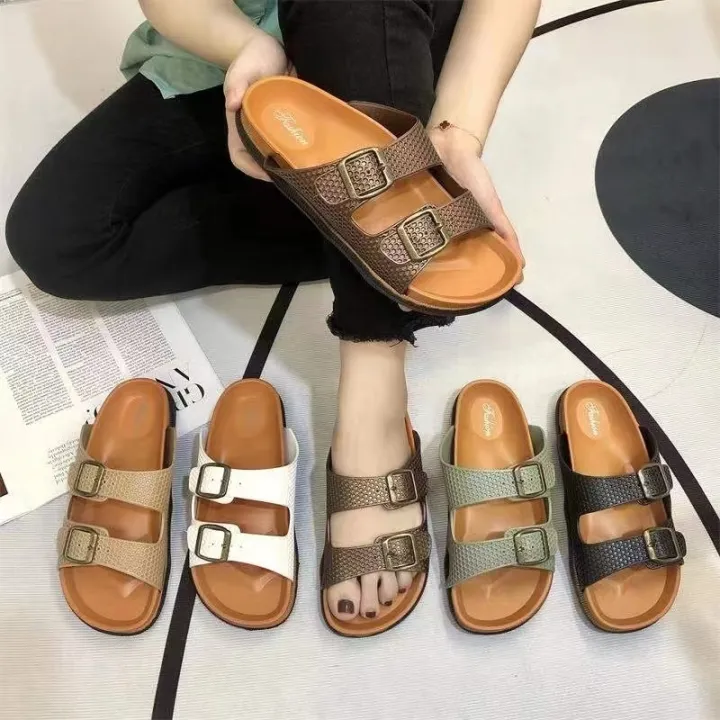 A a s Fat ippers trap ( ONE IZE) Cool slippers Women's shoes in summer ...