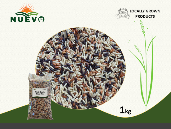 Nutri Multi-Grain Rice Mix | Mixed Rice | 1Kg | Adjustable Mixture ...