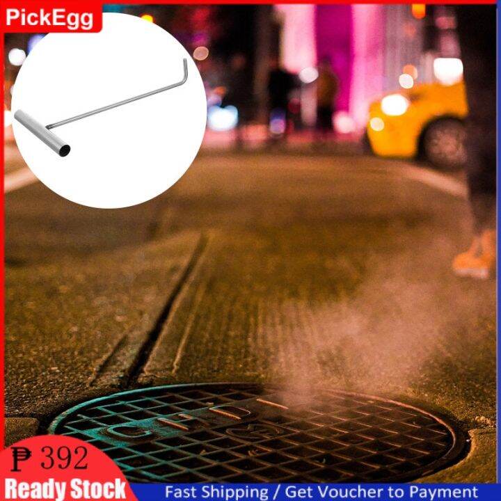 PickEgg Manhole Cover Hook Ceiling Hooks Heavy Duty Metal Lifter Hook ...
