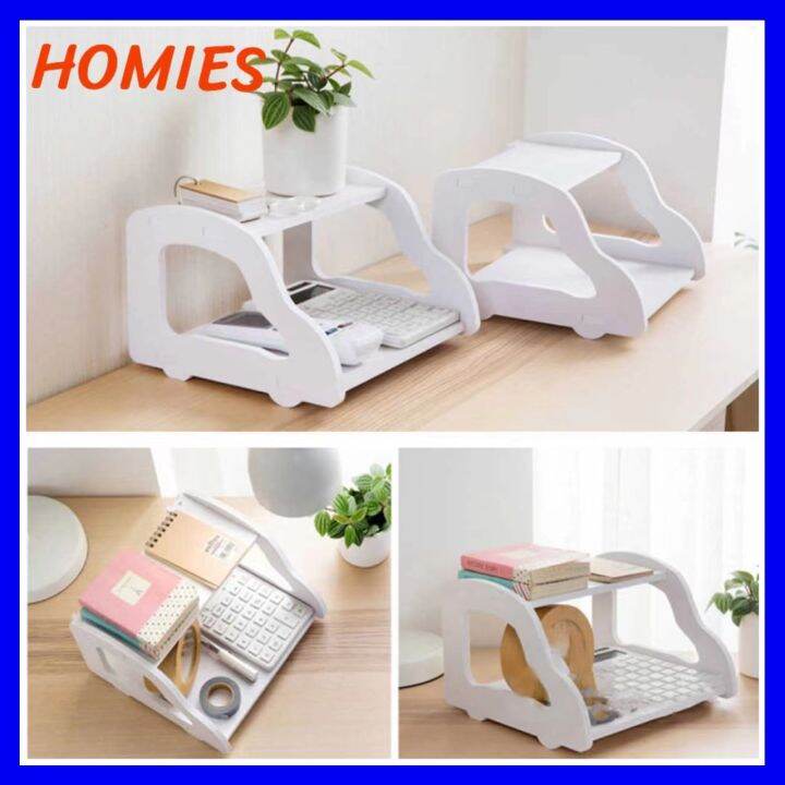 Homies Storage Rack Display Holder Double Floating Wall Mount Shelf ...