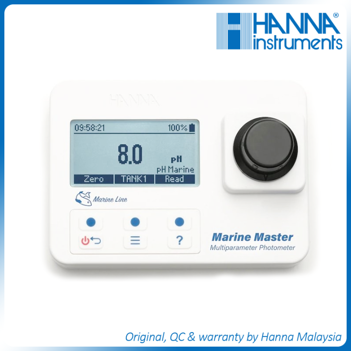 Hanna HI97105 Marine Master Photometer Multiparameter Checker HI 97105 ...
