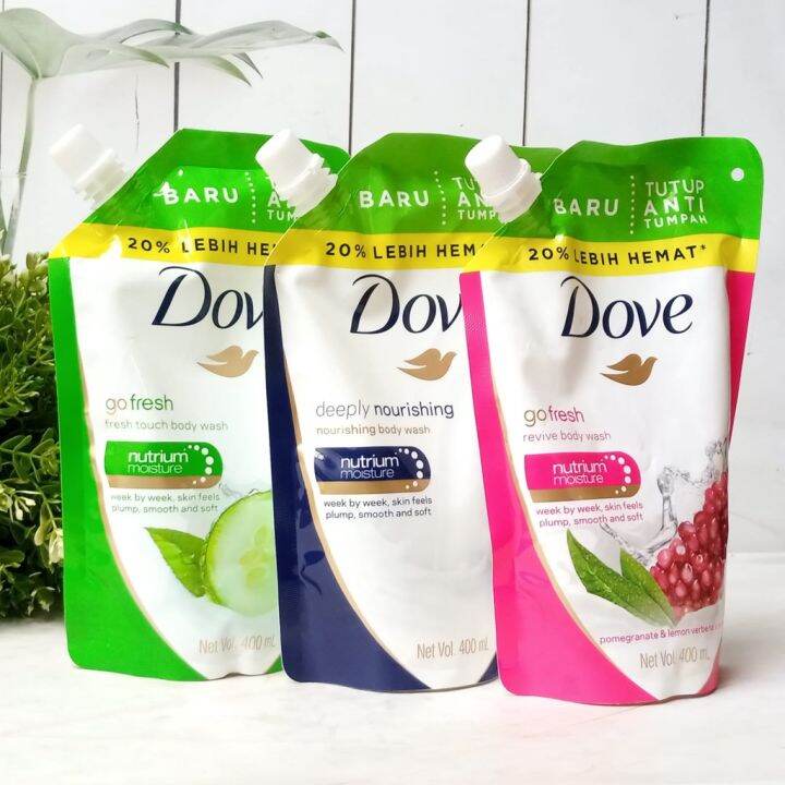 Dove Sabun Mandi Cair Pouch 400ml | Lazada Indonesia