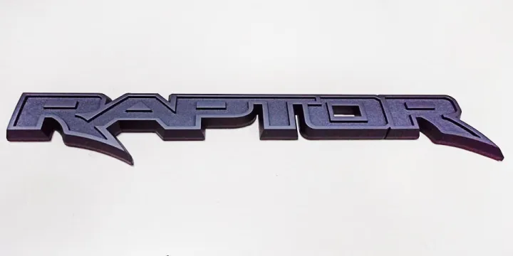 Ford Raptor 3d Black Trunk Emblem | Lazada PH
