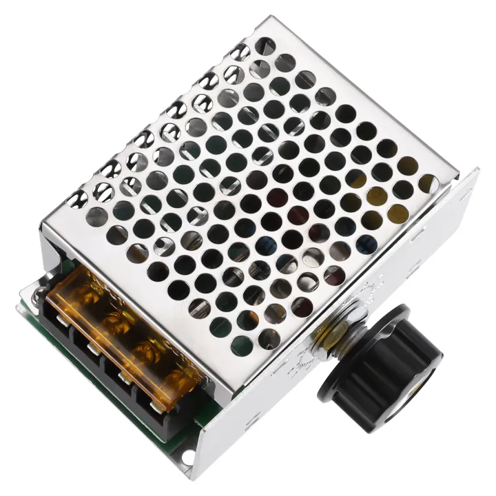 4000W 220V AC SCR Motor Speed Controller Module Electronic Voltage ...