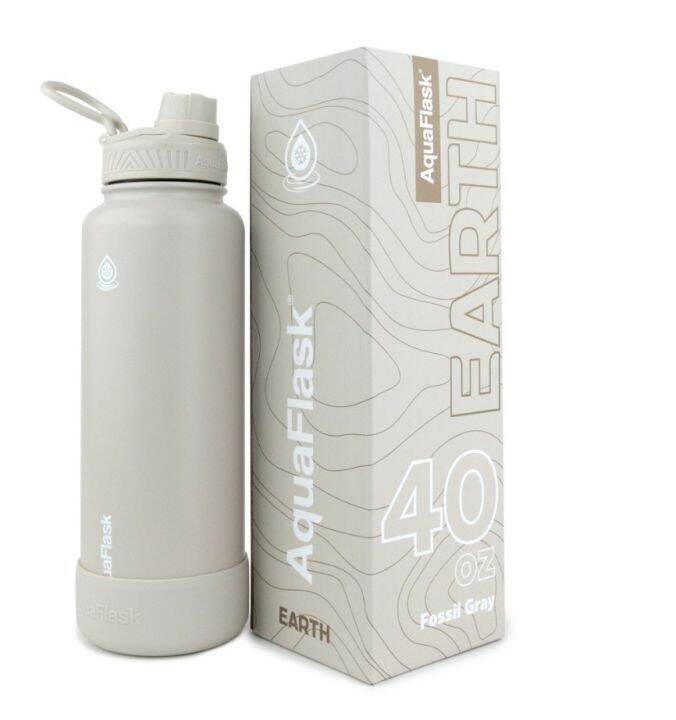 Aqua Flask Earth Color - Vacuum Insulated Stainless Steel Tumbler ...