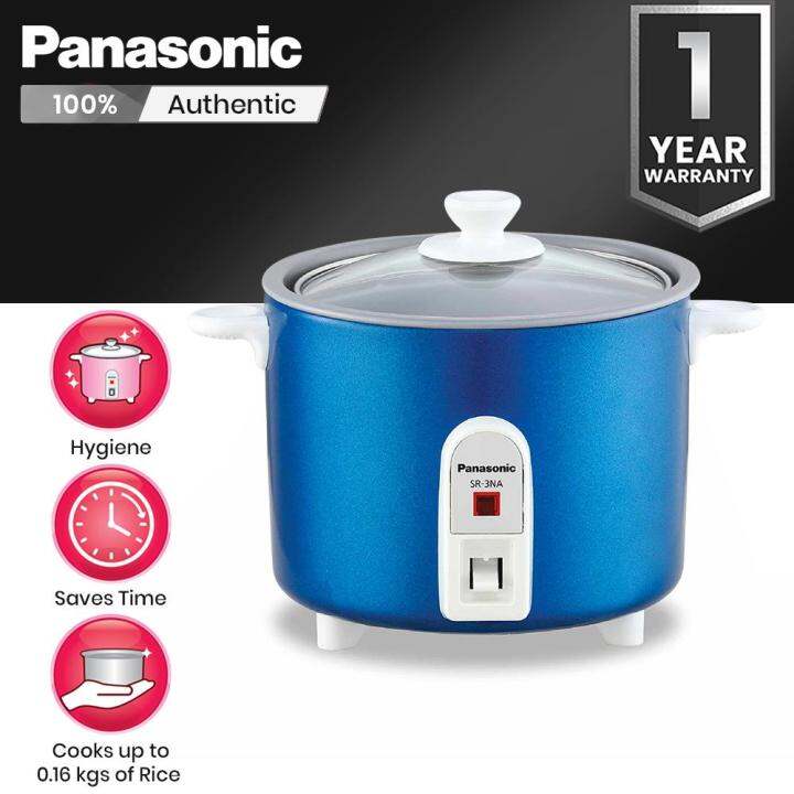 Panasonic 0.27L Automatic Baby Rice Cooker Multi-Cooking SR-3NA (Blue ...