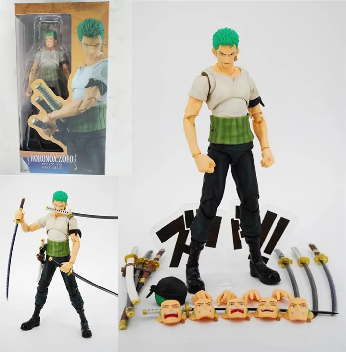 1pcs 18cm One Piece Second Generation Zoro Figure SHF Movable Model ...