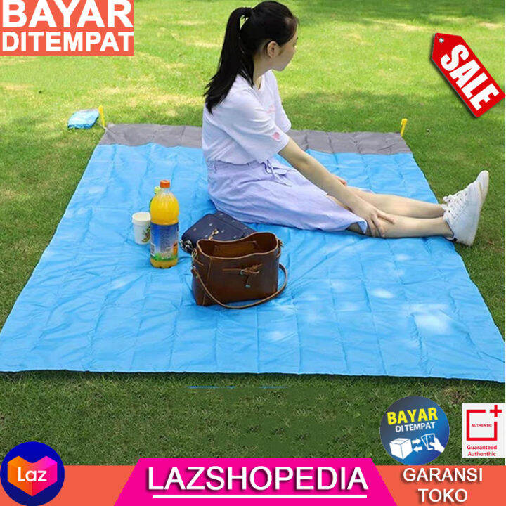 Matras Karpet Lipat Camping Piknik Waterproof Mat Ultralight 140 x ...