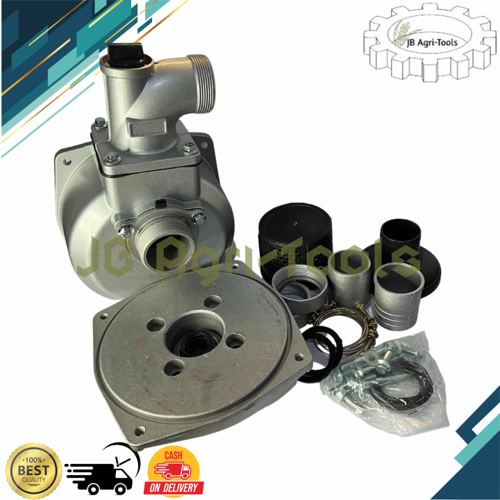 Aluminum pump head for diesel and gasoline pump 2"x2" Keyway or ...