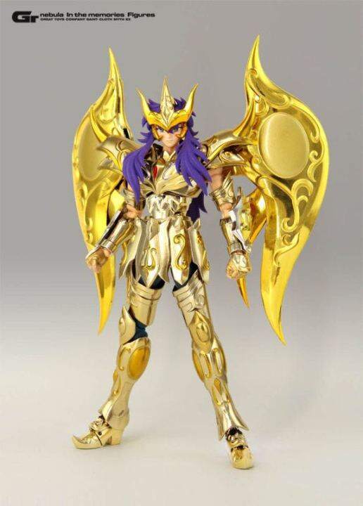 GT God Scorpio Milo Model EX God Cloth Soul Of Gold Saint Seiya Metal ...