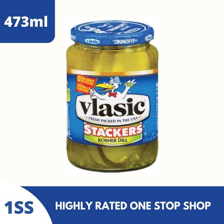 Vlasic Stackers Kosher Dill Pickles 16oz | Lazada PH