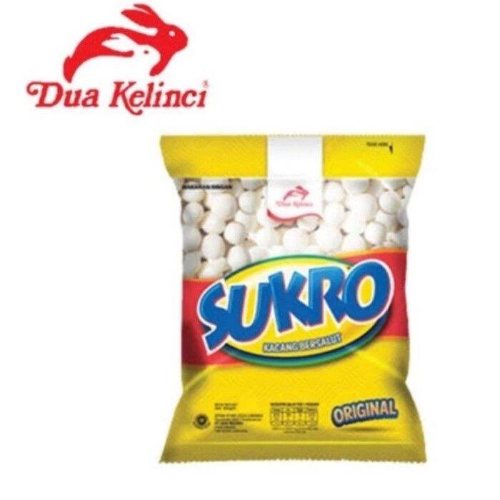 Sukro Kacang Dua Kelinci Renceng 10 x 18 gr - original | Lazada Indonesia