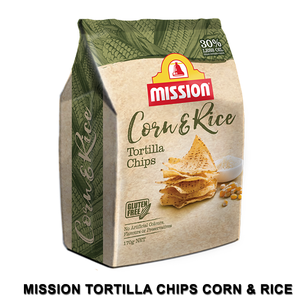 Mission Corn and Rice Tortilla Chips 170g | Lazada