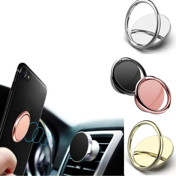 [SONGFUL] ที่ยึด360 ° ที่ยึดหัวเข็มขัดแหวนโทรศัพท์มือถือโลหะผสมสังกะสี ...