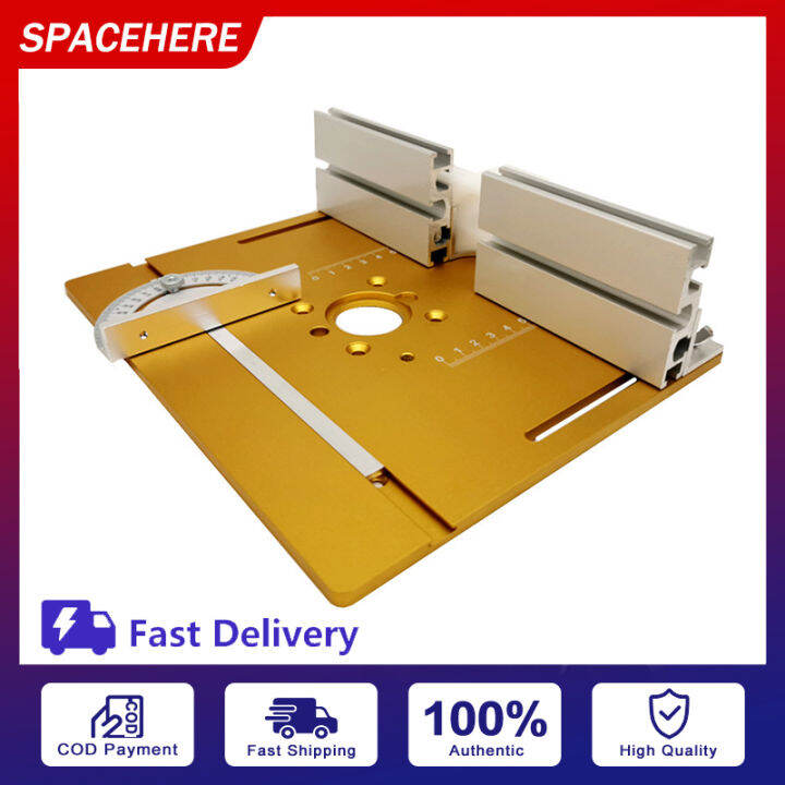 BABEDUO Router Table Insert Plate Woodworking Benches Table Saw With ...