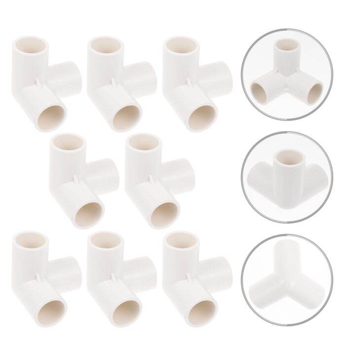 Pvc Water Way Elbow Joints Hose Fittings Fitting Connectors Adapters 2 ...