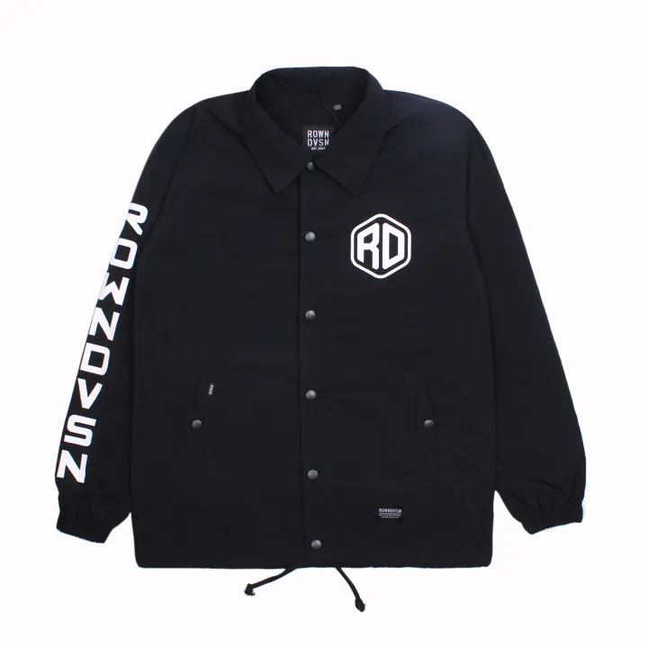 Rown Division Coach Jacket Tudor Black | Lazada Indonesia