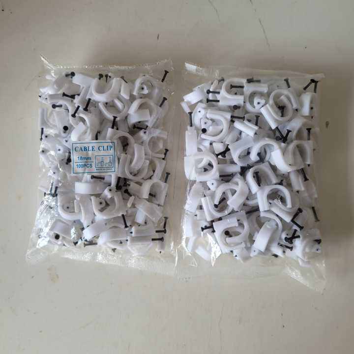 Paku Klem / Klem Kabel Paku Beton Hitam 18 mm | Lazada Indonesia
