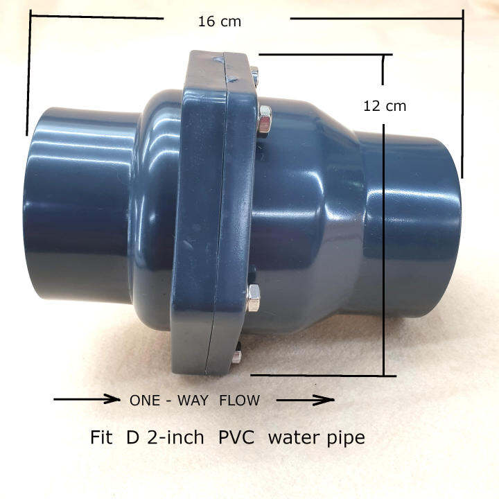 Check Valve Diameter 2 inch One Way Flow Valve Horizontal Mount ...