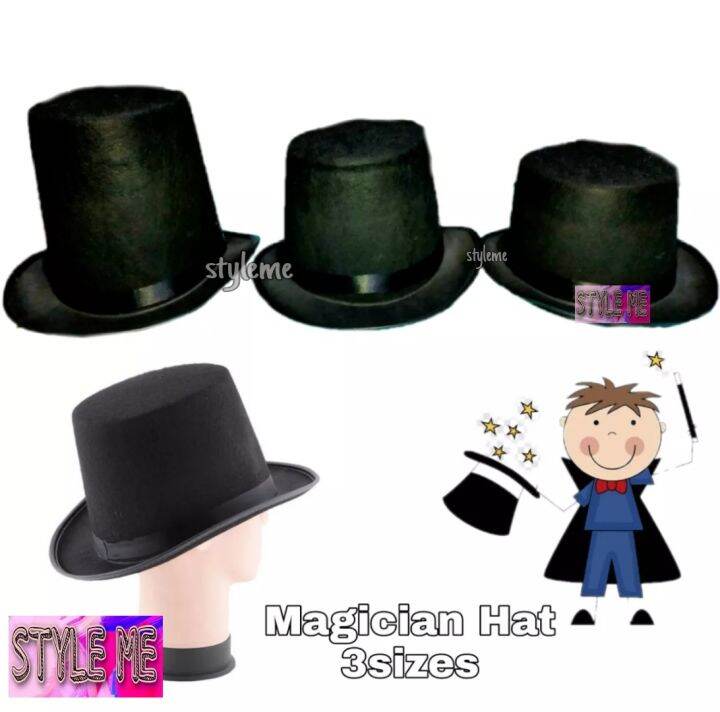 Magician Costume Hat Magic Hat For Kids and Adult | Lazada PH