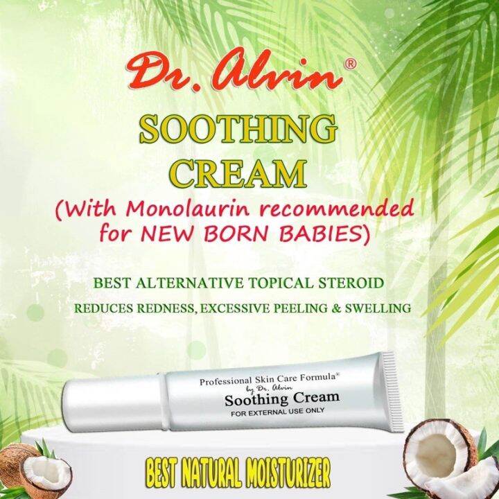 Dr. Alvin Soothing Cream 10g. | Lazada
