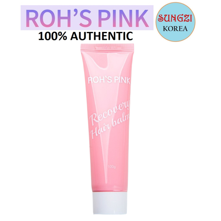 ROH'S PINK Recovery Hair Balm 100g Korean Cosmetics | Lazada PH