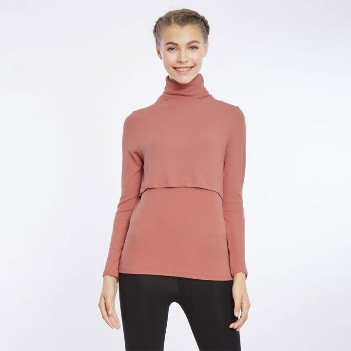 Nitan (นิทาน) เสื้อให้นมบุตร รุ่น Liatris Nursing Top | Lazada.co.th