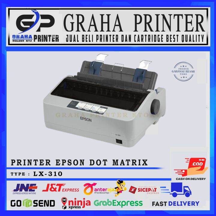 epson dotmatrix lx-310 printer siap pakai | Lazada Indonesia