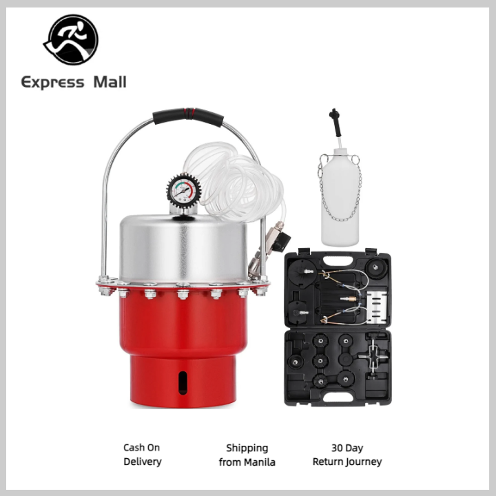 Pneumatic Air Pressure Brake Bleeder Kit Car Brake Fluid Oil Change ...