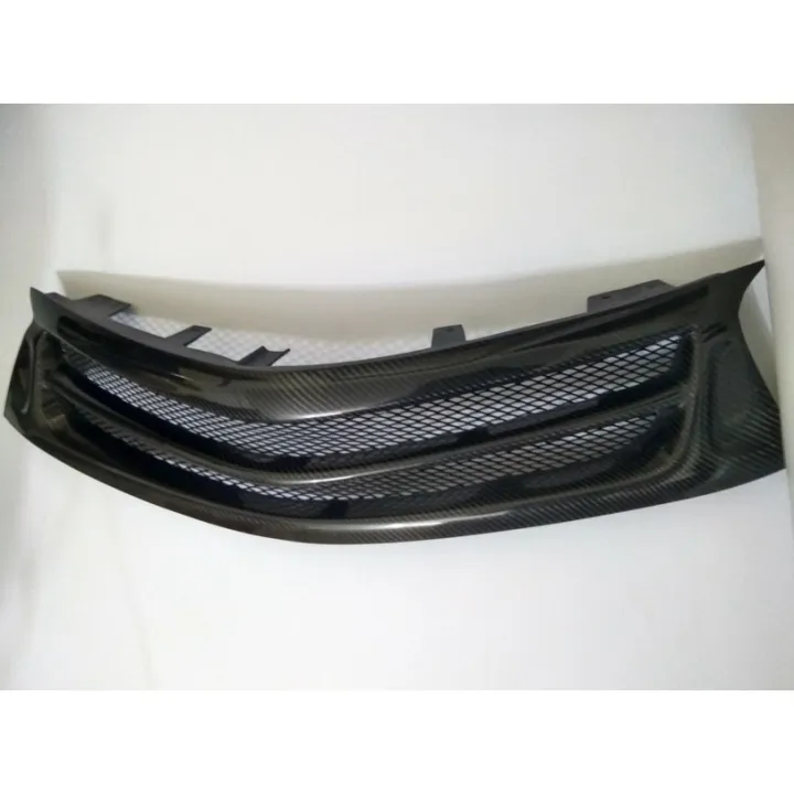 ZR carbon fiber texture Front Grill Grille For Toyota Corolla Altis ...