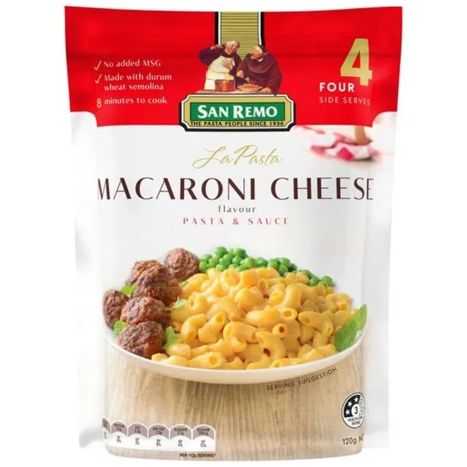 SAN REMO LA PASTA MACARONI CHEESE/makanan cemilan murah meriah/makanan ...