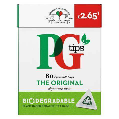 PG tips - original 80 bags | Lazada.co.th