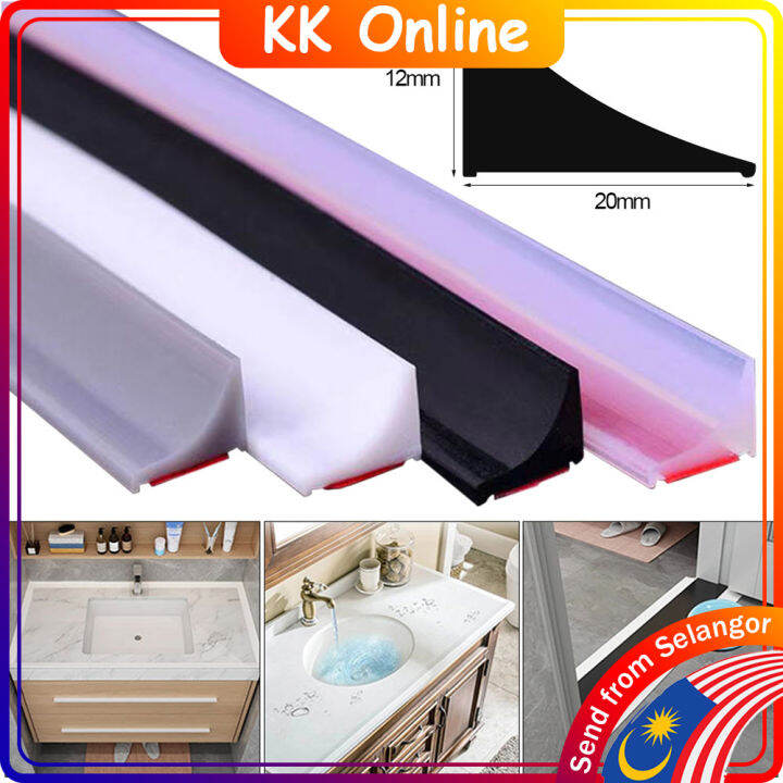 Self-Adhesive Silicone Water Stopper Water Retaining Strip Water ...