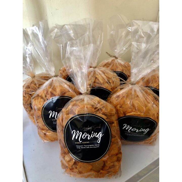 MORING (Cimol Kering 1/2kg) Cirambay Snack-Jajanan-Best Seller | Lazada ...