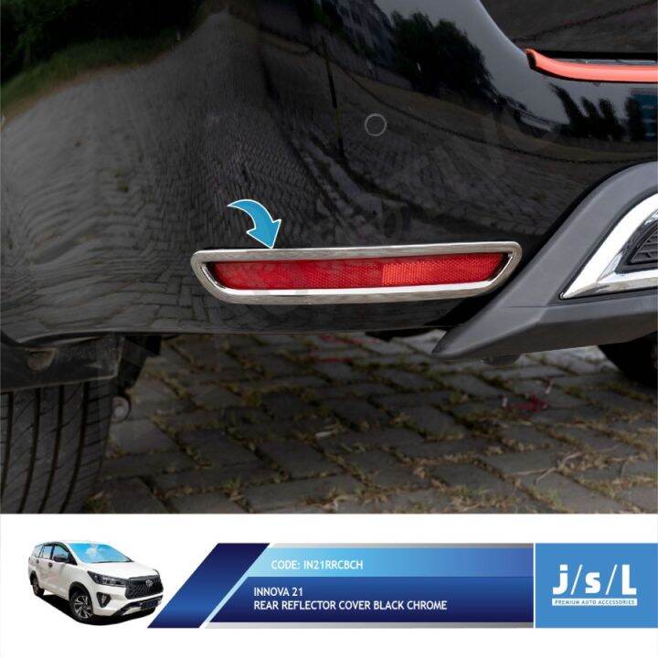 Cover Bumper Bamper Bemper Belakang Mobil Innova Reborn JSL Reflector ...