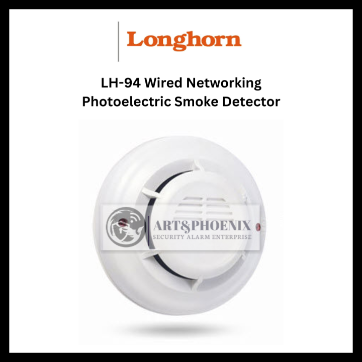 Longhorn LH-94 4-Wire Photoelectric Smoke Detector | Lazada PH