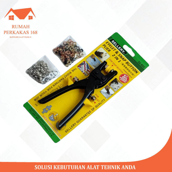 tang mata ayam eyelet sellery 2 in 1 Tang plong pelubang sabuk 92-894 ...