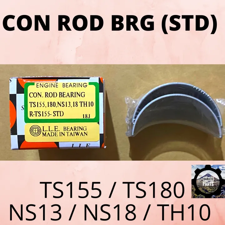 Connecting Rod Bearing (STD) Yanmar TS155 / TS180 / NS13 / NS18 / TH10 ...