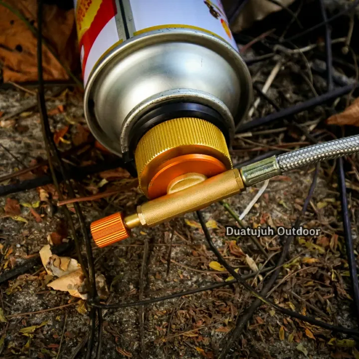Adaptor Gas Hicook To Canister Adaptor Gas Portable Camping Lazada Indonesia